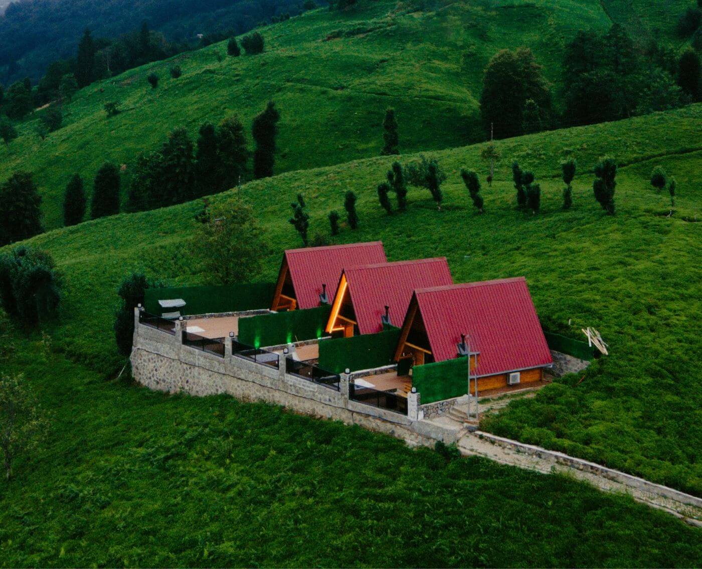 Rize Bungalov Evler - Karadeniz Dağ Evleri